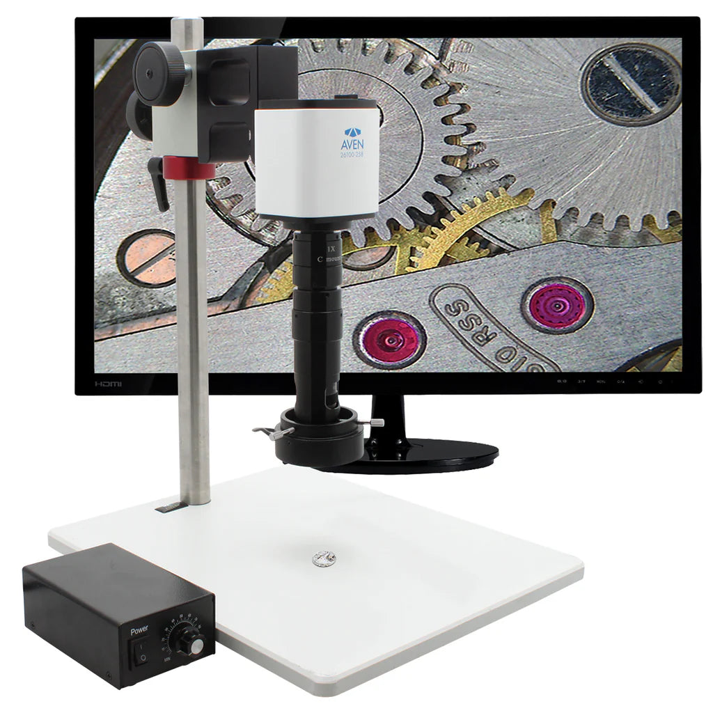 Aven Digital Microscope Mighty Cam PRO [28.8x - 384x] with Standard St ...