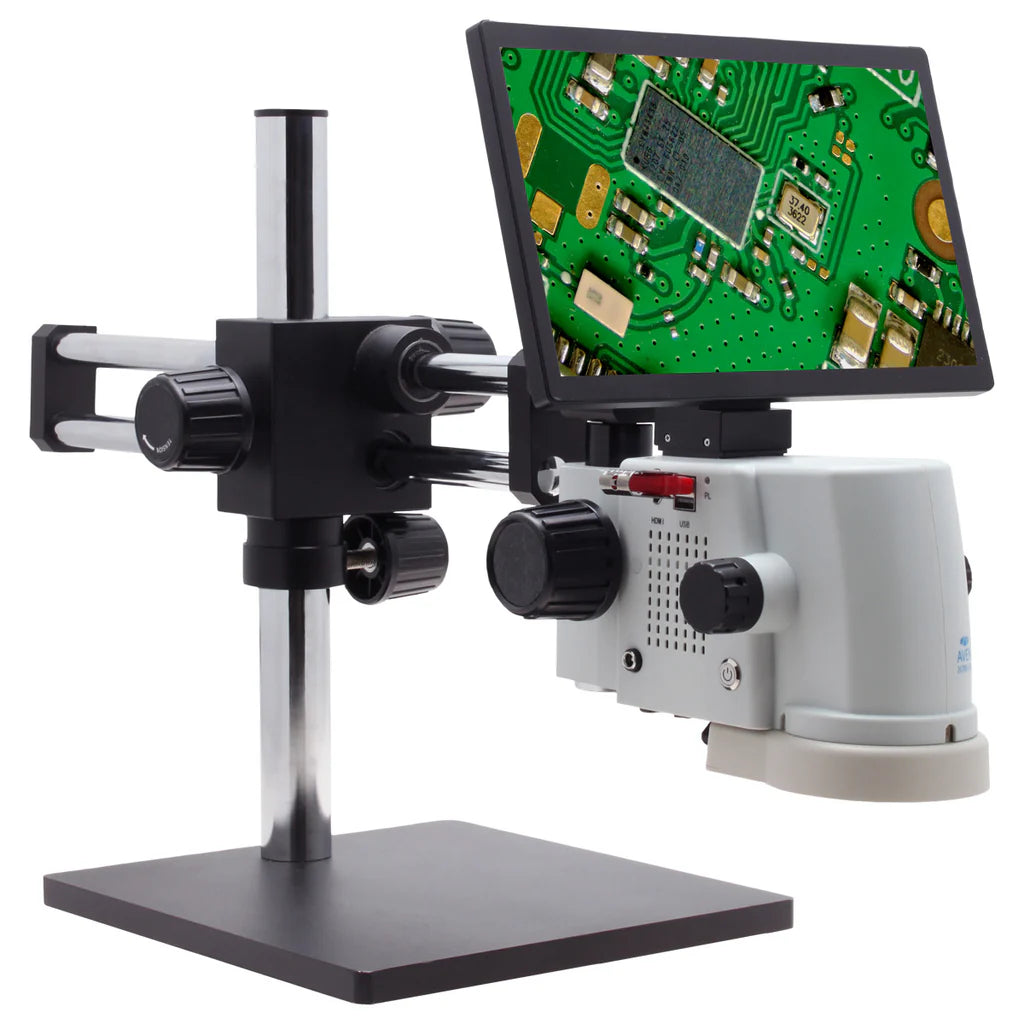 Aven MicroVue Digital Microscope with Boom Stand – SMT Supplies