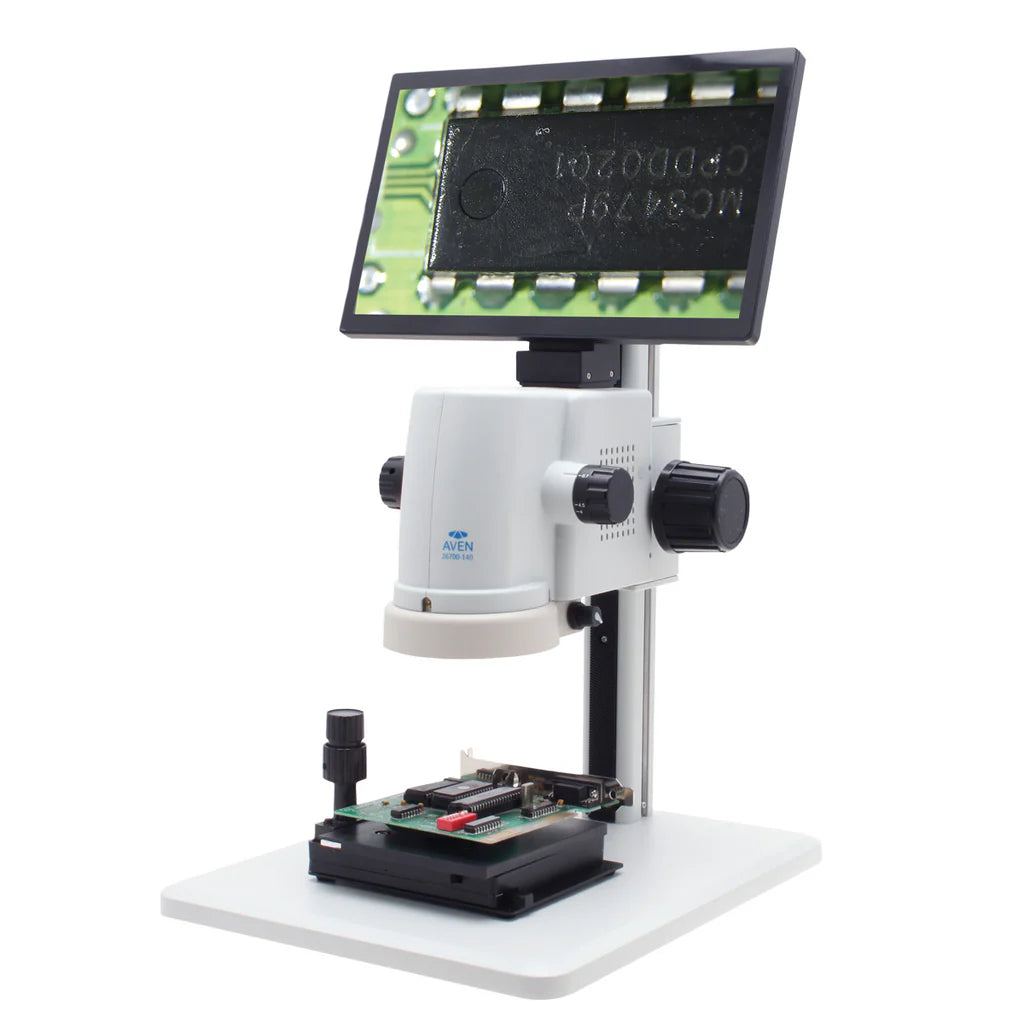 Aven MicroVue Digital Microscope with X/Y/R Stage – SMT Supplies
