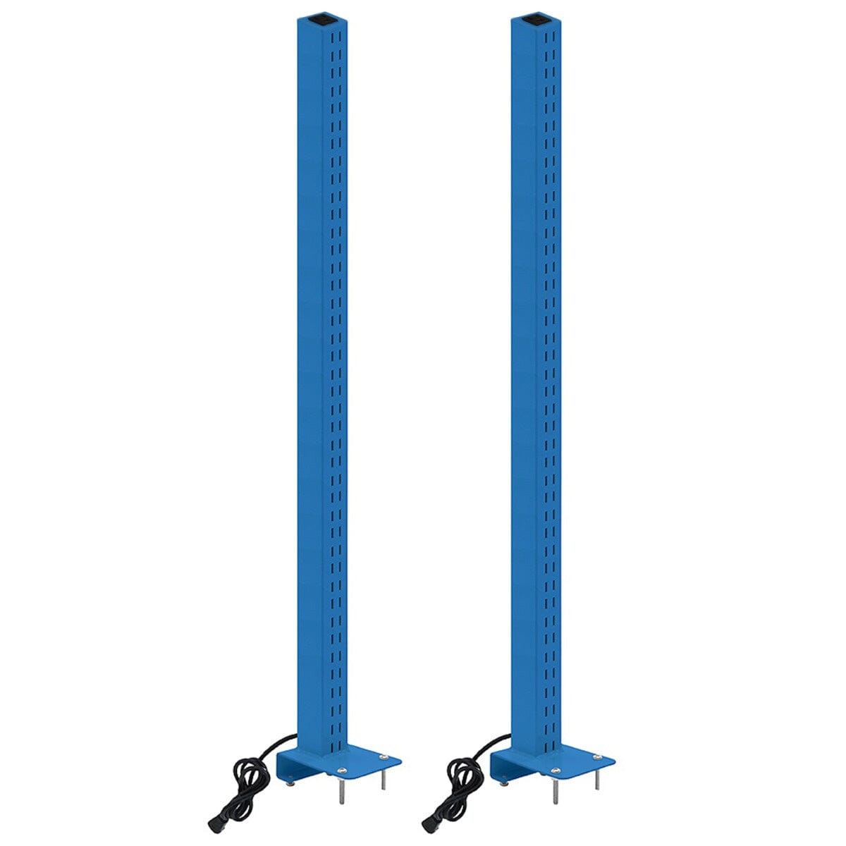 BenchPro Single Sided Slotted Upright with Power Plug in Each Upright ...