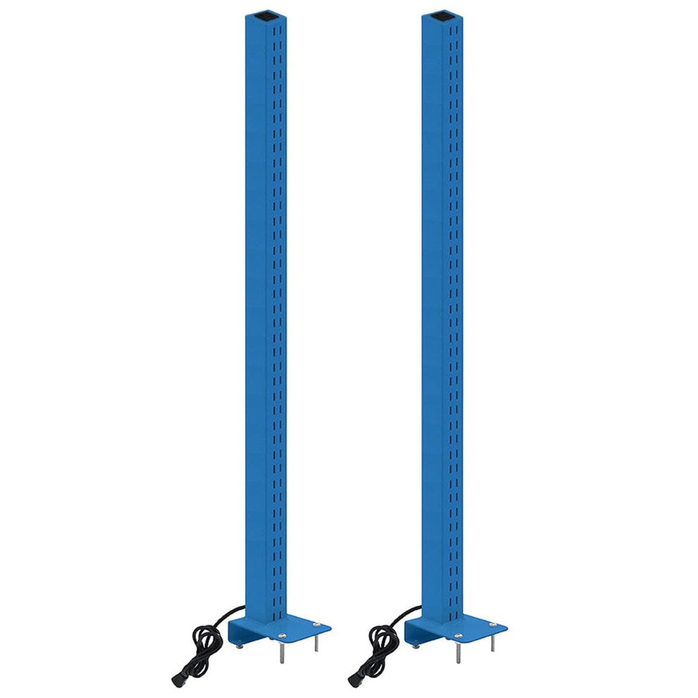 BenchPro Single Sided Slotted Upright with Power Plug in Each Upright ...