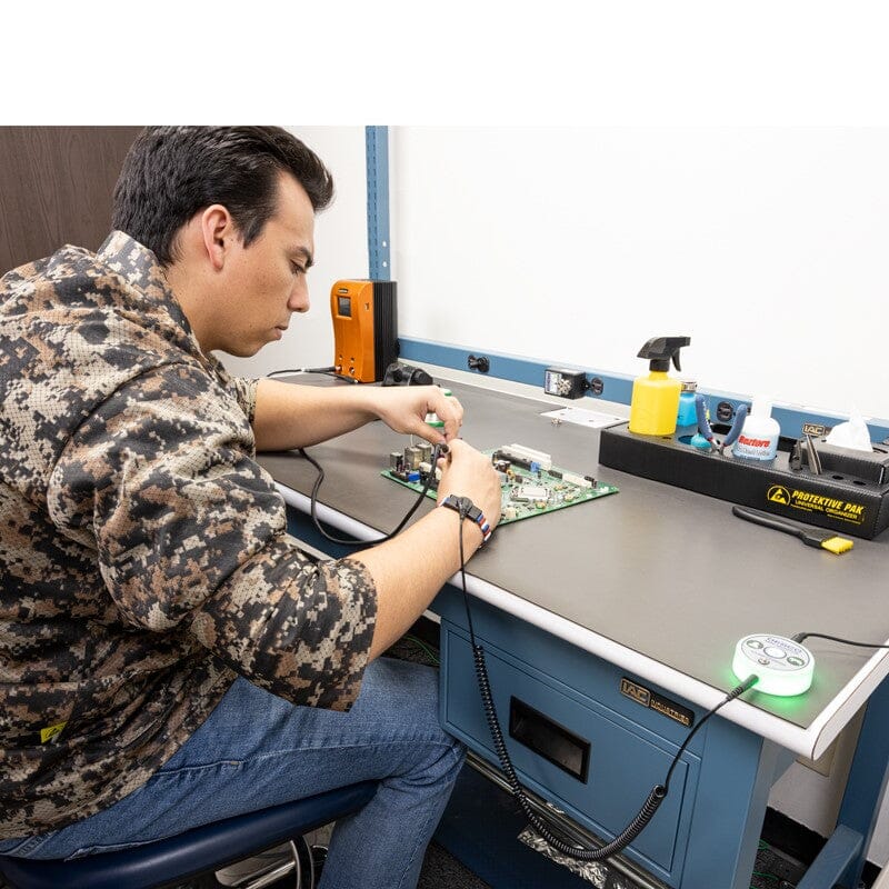 Desco Statshield® Smock, Jacket with Convertible Sleeves, Snap Cuffs ...