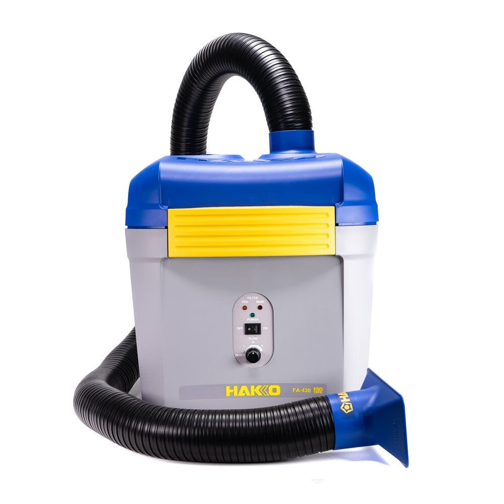 Hakko FA430-KIT1 Fume Extraction System, with Duct & Rectangular Hood – SMT Supplies