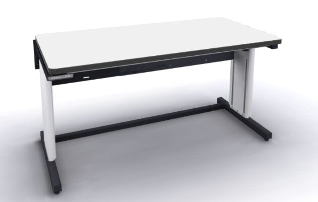 Production Basics Easy-Lift Dual Leg Workstation, Electric Adjustable ...
