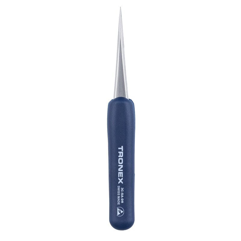 Tronex Precision Stainless Steel Tweezer 3C-SA-DR, Esd Rubber Grip Sho – SMT Supplies