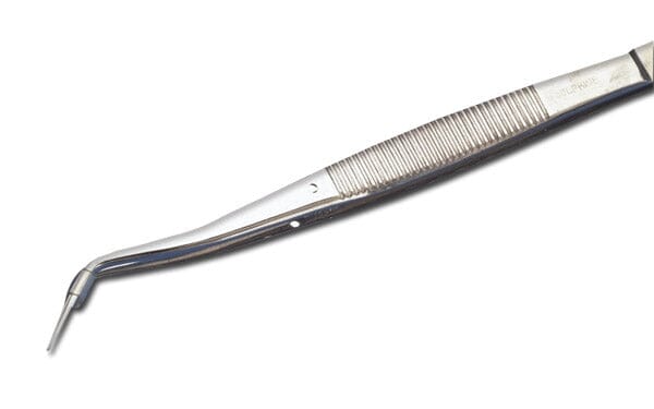 College Forceps with Alignment Pin, Offset Curved Serrated Tips – SMT ...