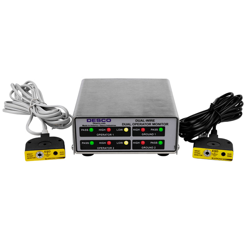 Desco 19662 Dual-Wire Dual Operator Monitor – SMT Supplies