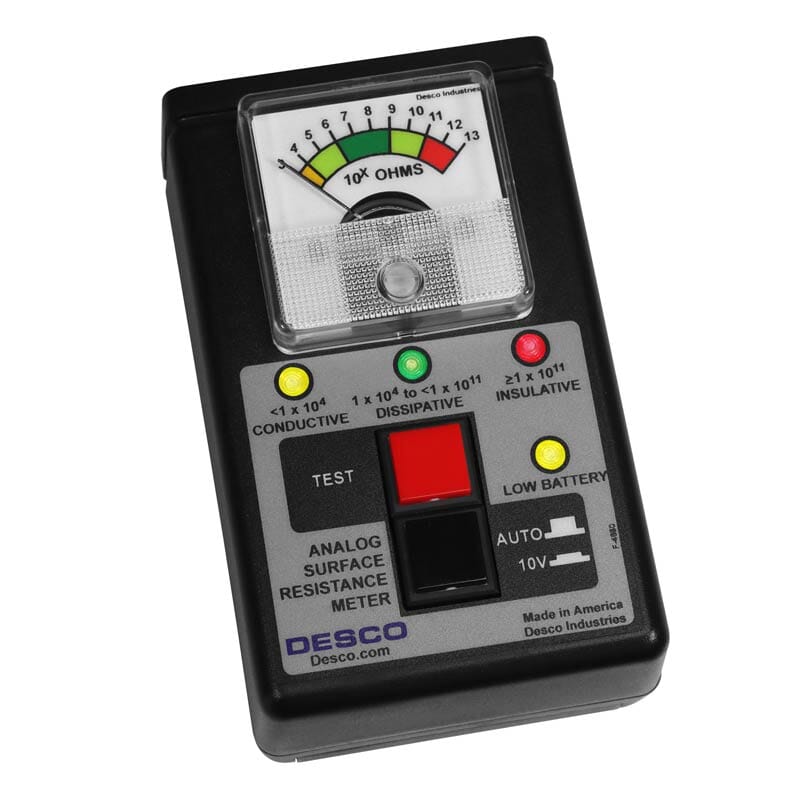 Desco 19786 Analog Surface Resistance Meter – SMT Supplies