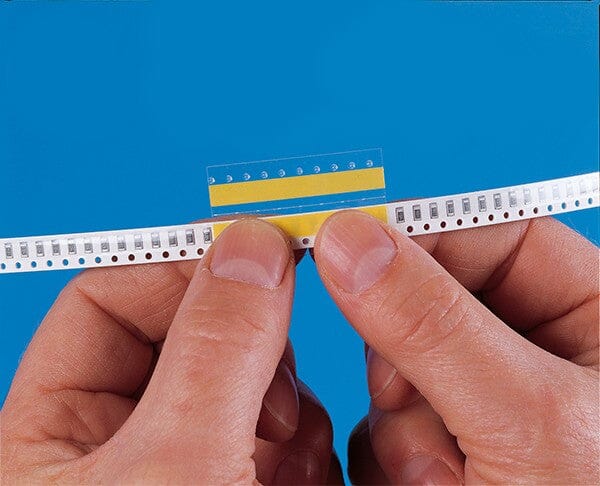 Double Splice Tape for 12mm Carrier Tape, Yellow 500 Ct. Box – SMT Supplies