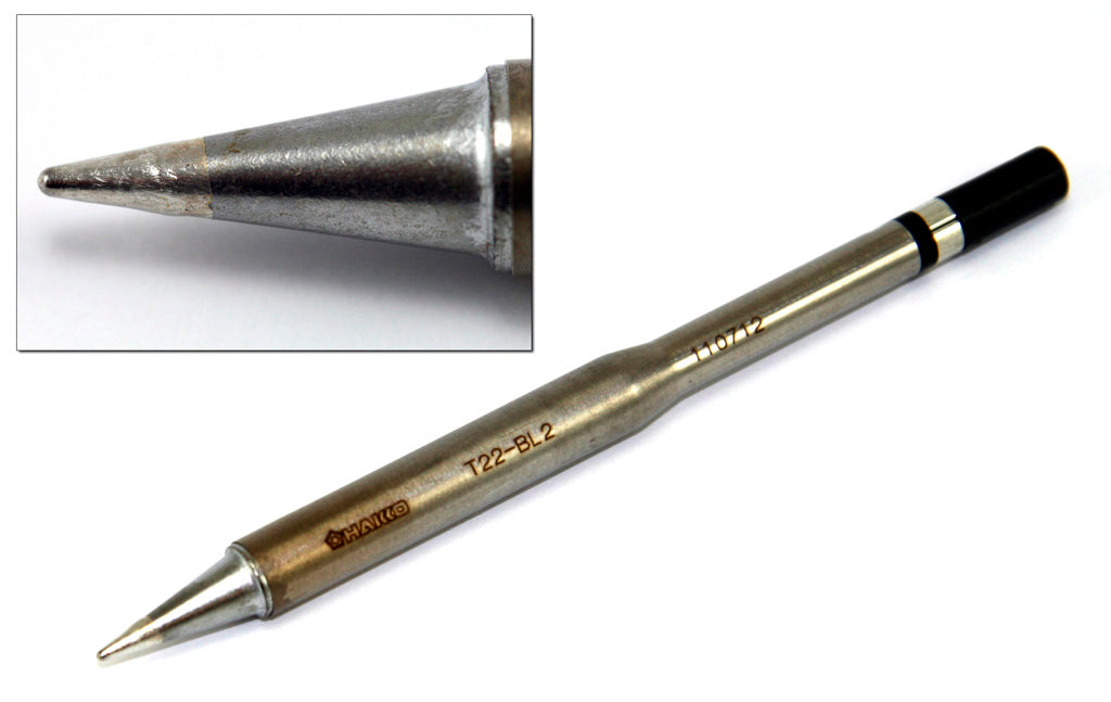 Hakko T22-Bl2 Tip, Conical, R0.5 X 15mm, HD, FM-2030/FM-2031 – SMT Supplies