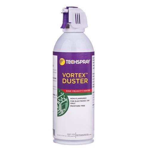 Techspray Non-Flammable High-Velocity Vortex Duster 1697-10S, 10 oz. A ...